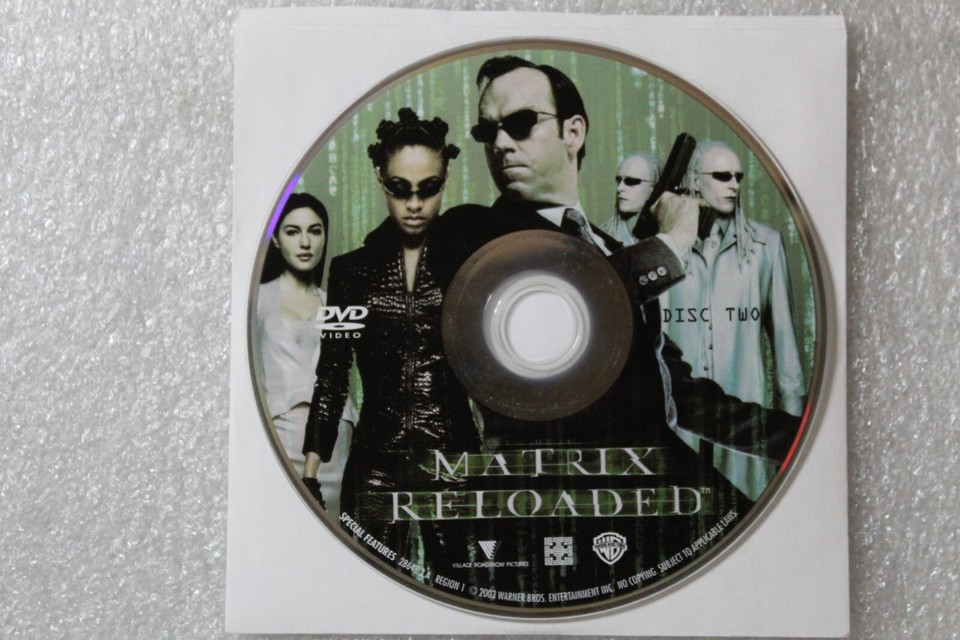 The Matrix Reloaded (DVD, 2003, 2-Disc Set, Widescreen) 85392864829| eBay