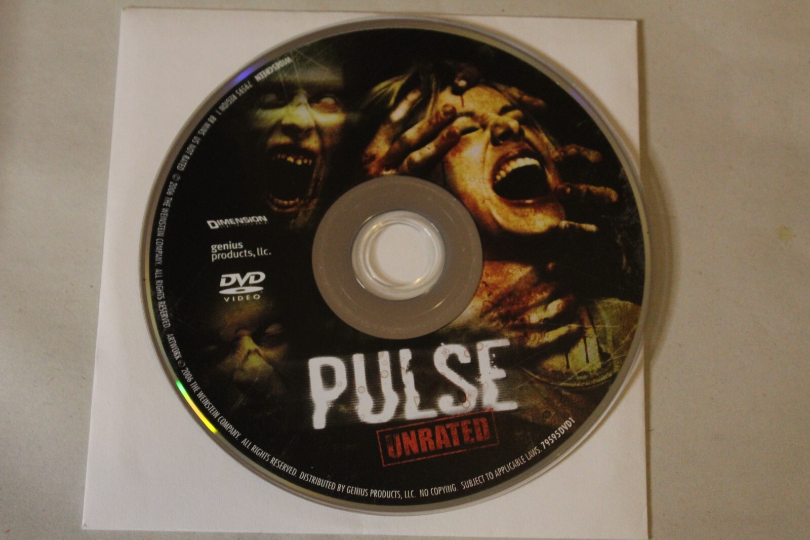 Pulse DVD Unrated Widescreen 796019795951| eBay