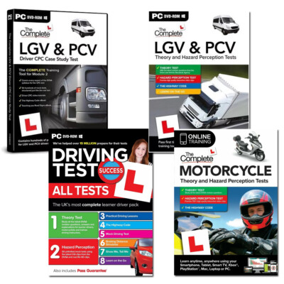 2025/26 Driving Theory & Hazard Perception Test Car Motorcycle LGV PCV ...