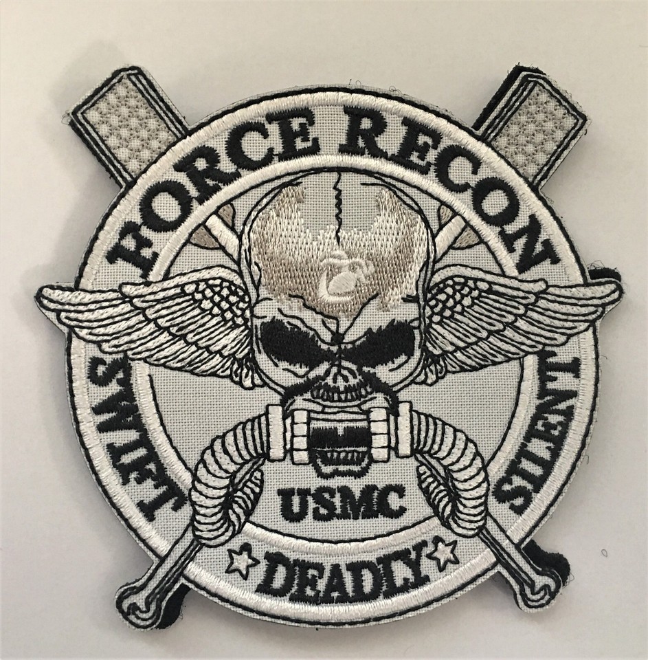 USMC Marine Force Recon Patch (SOI SEAL Special Forces Infantry Ranger ...
