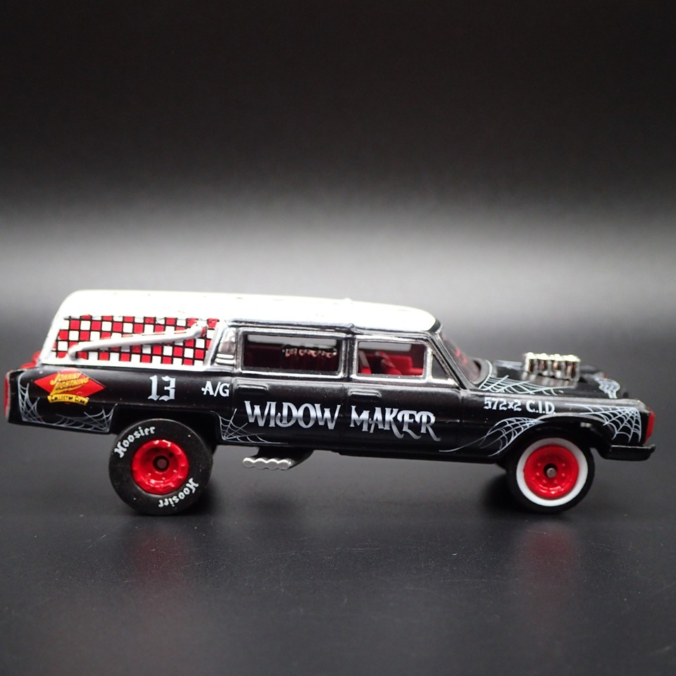 HAULIN CADILLAC HEARSE DRAGSTER DRAG RACER 1:64 SCALE DIORAMA DIECAST ...