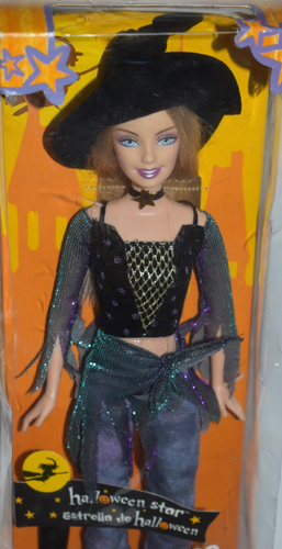 NEW! MATTEL BARBIE 2005 HALLOWEEN STAR BARBIE #G5320 ~ BOX DAMAGE, READ ...