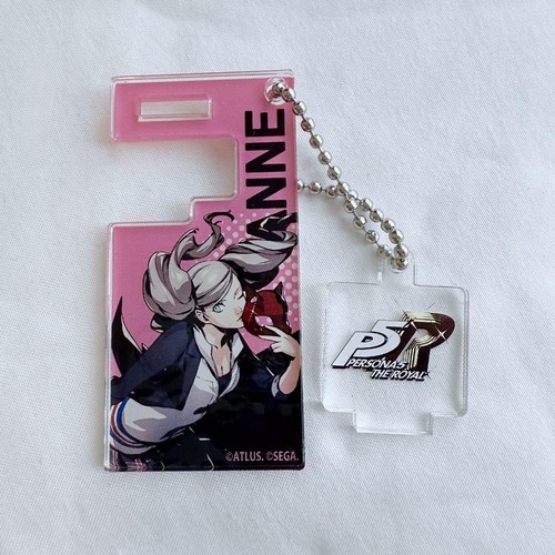Persona P5 R P5X Animax Cafe Smartphone Stand Keychain Used | eBay