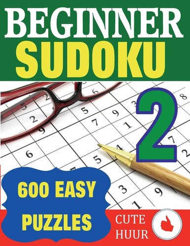 Beginner Sudoku 2 600 Easy Large Print Puzzles Cute Huur Taschenbuch ...