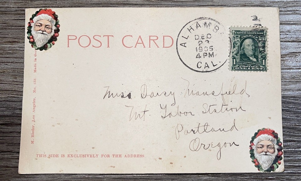 Postcard A Pepper Drive California Marengo Avenue Pasadena USA North America | eBay