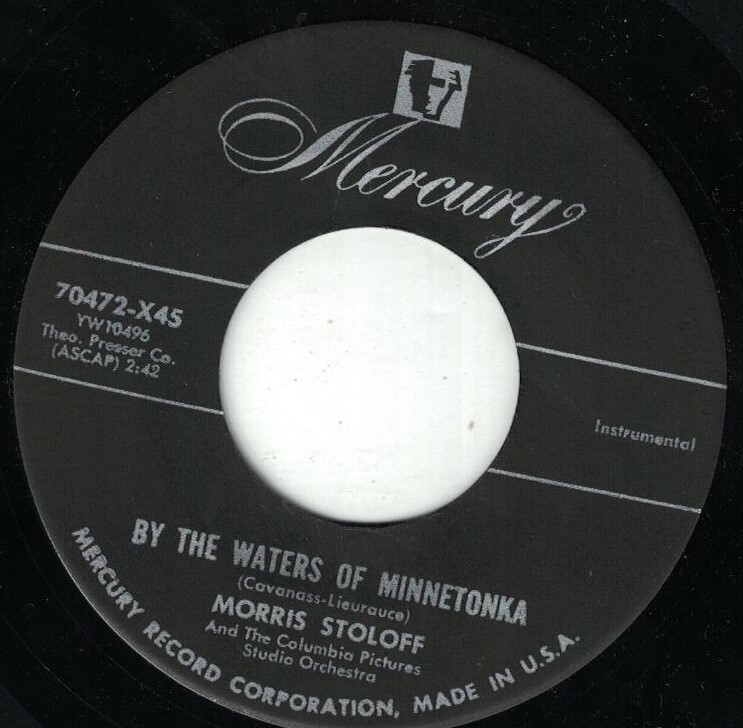 MORRIS STOLOFF WATERS OF MINNETONKA & STARS FELL ON ALABAMA MERCURY 45 ...