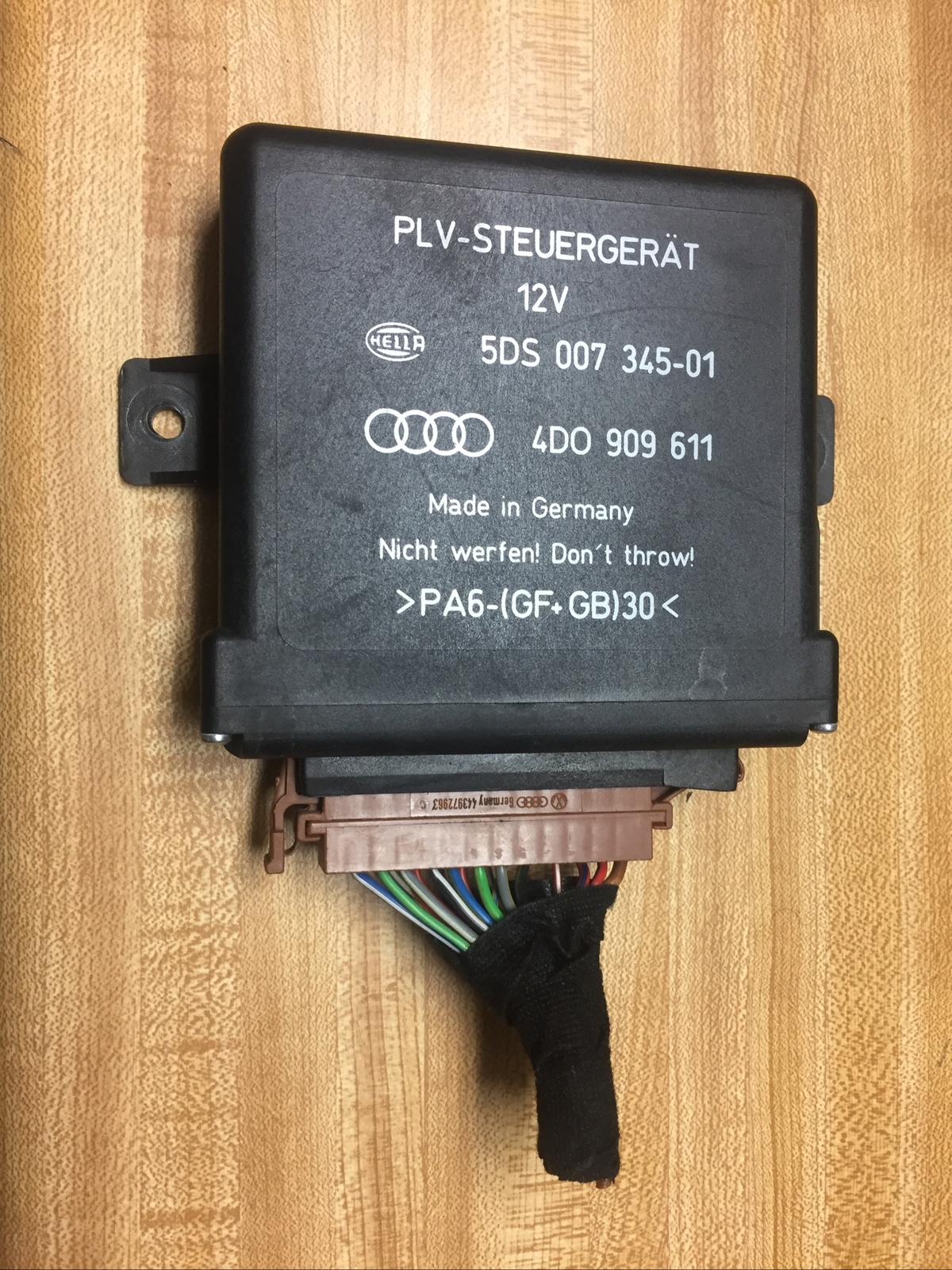 Audi Computer 4DO 909 611 Brain Box BCM Module Hella 5DS 007 345-01 | eBay