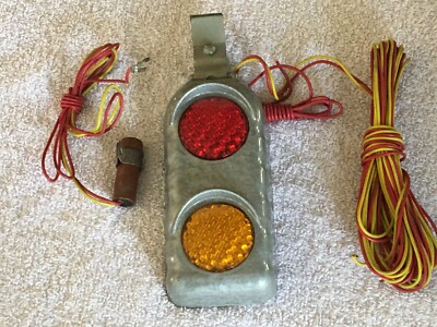 NOS Rear Window Traffic Signal Light, Vintage Perfection Stop Lamp ...