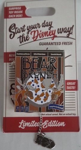 Disney Brother Bear Brunch Cereal Box LE Pin of the Month Rutt and Tuke ...