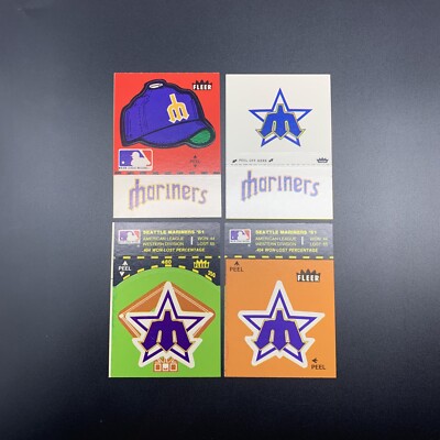 Complete 1982 Fleer Sticker Team Set - Seattle Mariners #1 | eBay