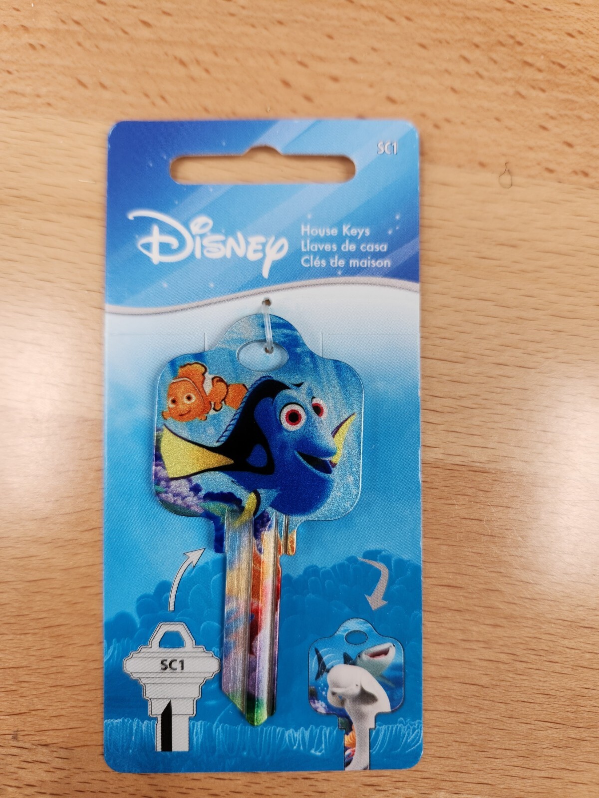 Disney finding dory w/ bailey & destiny SCHLAGE SC1 KEYBLANK -READ ...