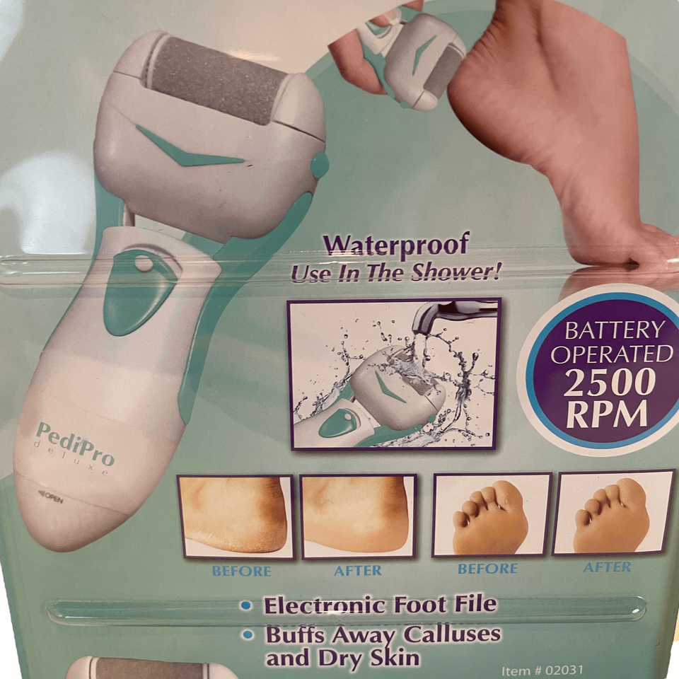 PediPro Deluxe Salon Pedi System Personal Touch w/ Bonus Buffing Roller ...