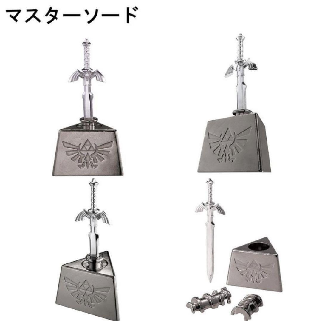 The Legend of Zelda Hanayama Hazuru Master Swords Hyrule Triforce Set ...