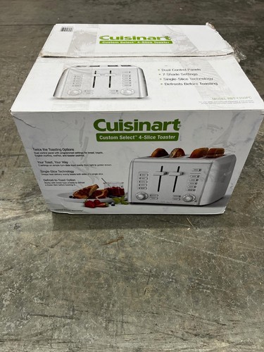 Cuisinart Custom Select 4-Slice Toaster RBT-1350PC 86279184696 | eBay