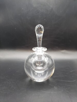 Mary Angus, Art Glass. Clear Perfume Signed | eBay