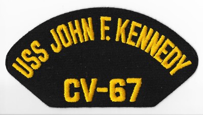 United States Navy USS John F. Kennedy CV-67 Hat Patch V2 | eBay