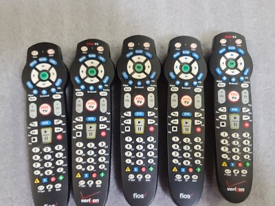 Lot of 5 Verizon FiOS VZ P265v RC Replacement TV Remote Control ...