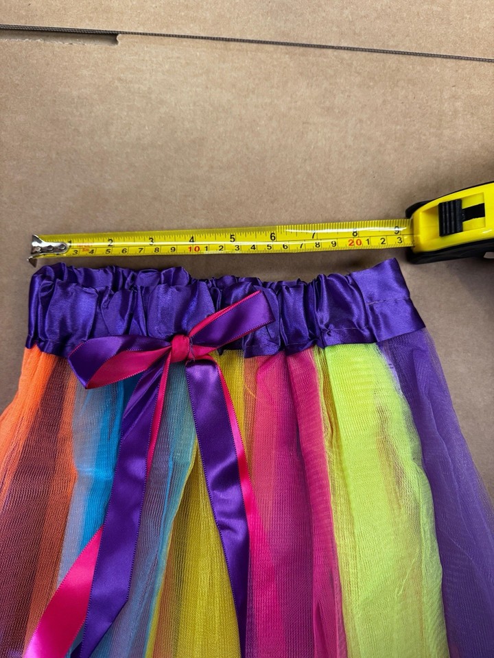 28 X Girls Tutu Skirt Fancy Dress Wholesale Job Lot Bulk Buy Rainbow ...