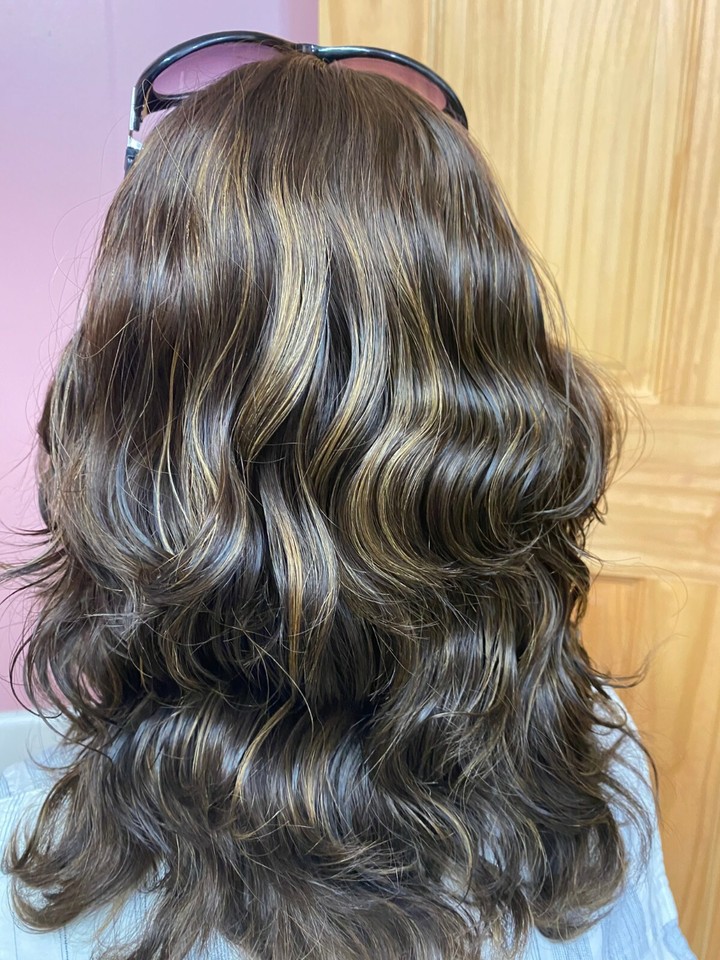 Malky Wig Sheitel European Multidirectional Human Hair Mediumcap layers ...