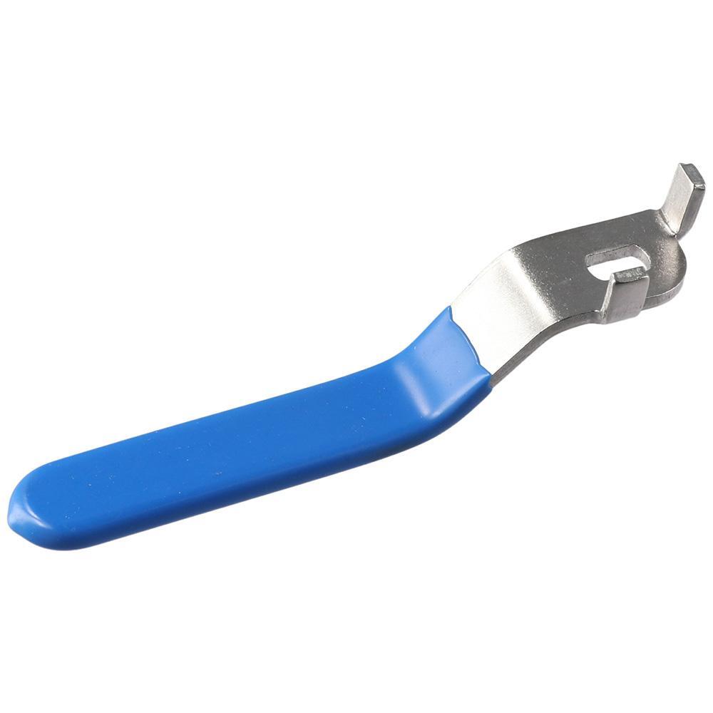 2Pcs Blue Lever Handle Plastic Grip Valve Connecting Rod DN25 Ball ...