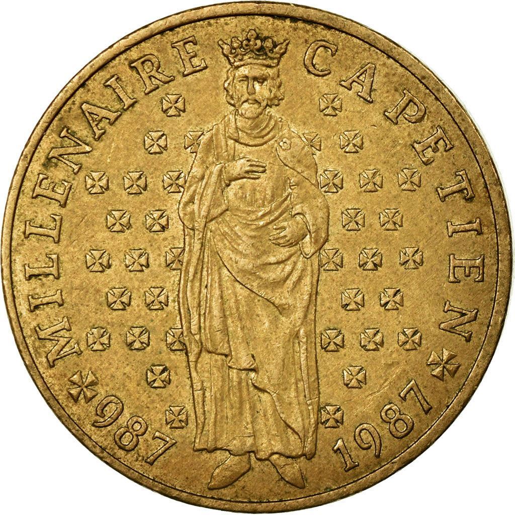 French Coin | 10 Francs | Hugh Capet | France | 1987 | eBay