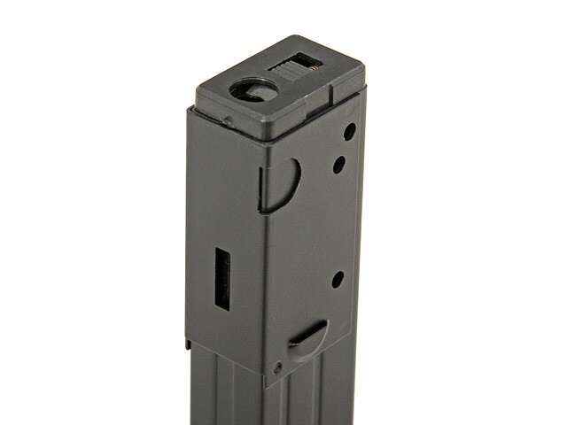 AIRSOFT 50 bbs Mag for MP007/Sten WWII, AGM, METAL X 2 UNITS, AEG. mp40 ...