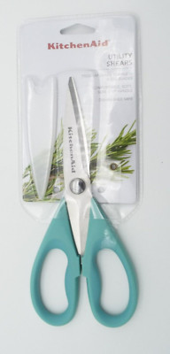 KitchenAid Utility Shears Scissors Aqua Sky NEW | eBay