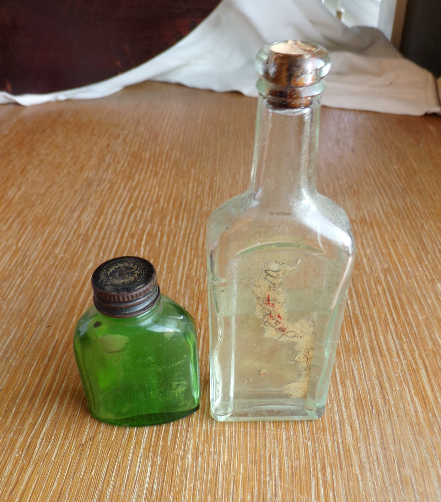 2-Vtg Small Medicine Bottles: Chas H. Fletcher Castoria/Mckessons ...