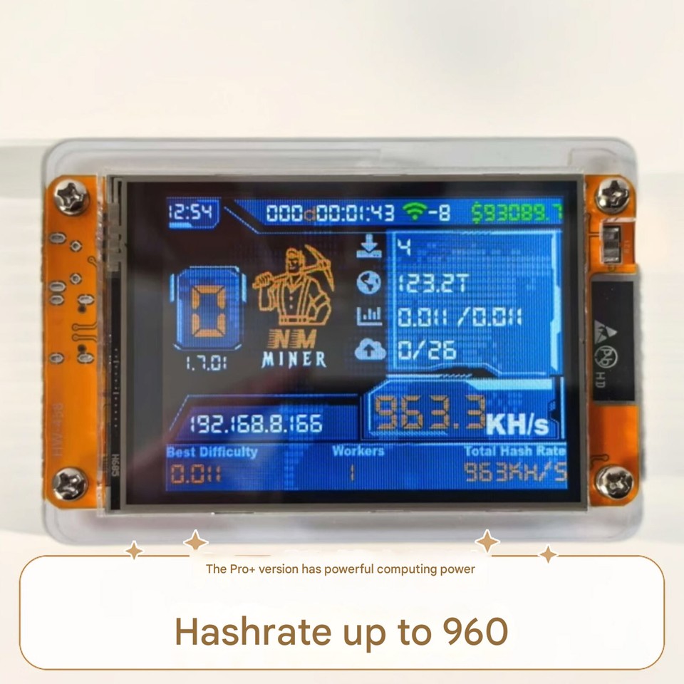 Mini Bitcoin Lottery Solo Miner 1000KH/s USB Powered SHA-256 Crypto ...