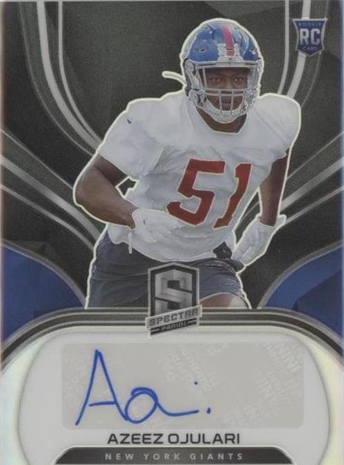 2021 Panini Spectra - Rookie Autographs Azeez Ojulari #244 /99 (AU, RC ...