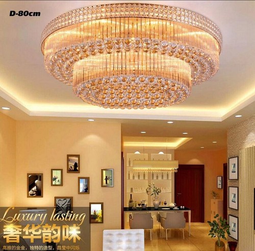 European court style LED crystal ceiling lamps chandeliers Lighting ...