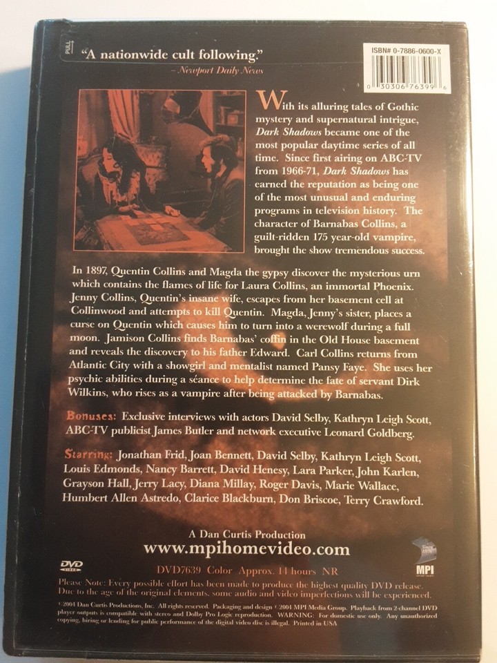 Dark Shadows - Collection 14 MPI NEW free shipping 30306763996 | eBay