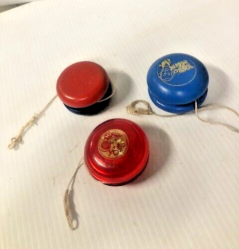 Lot of 3 YoYo- Hi-Tech Imperial Red ~ & others -- Collectible Yo-Yo Toy ...