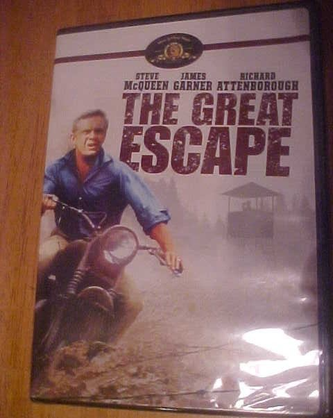The Great Escape (DVD, 1963) NEW Sealed Steve McQueen James Garner ...