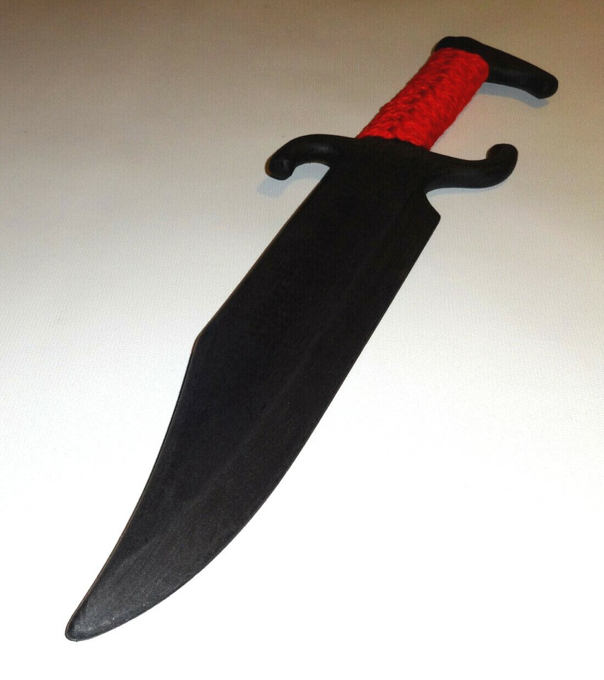 Training Knife Trainer Bowie Polypropylene American Ninja Rambo Knives ...