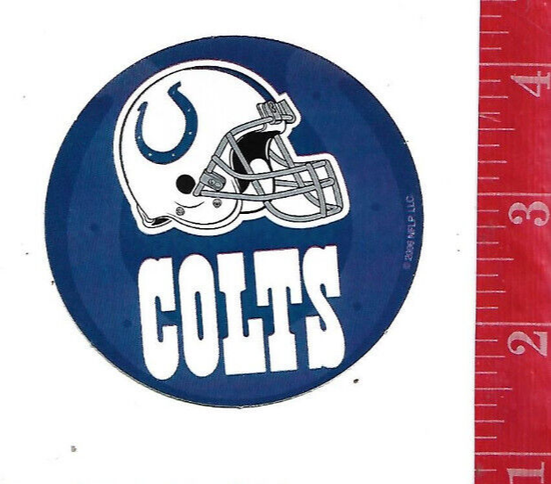 12 logo stickers Indianapolis Colts NFL football | eBay