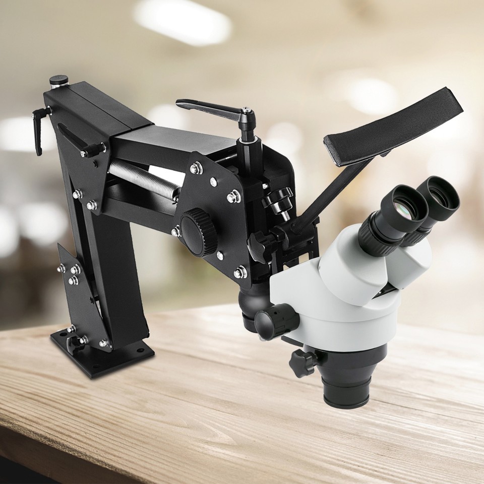 Micro Inlaid Mirror Multi-directional Microscope Jewelry Tools 0.7X-4 ...