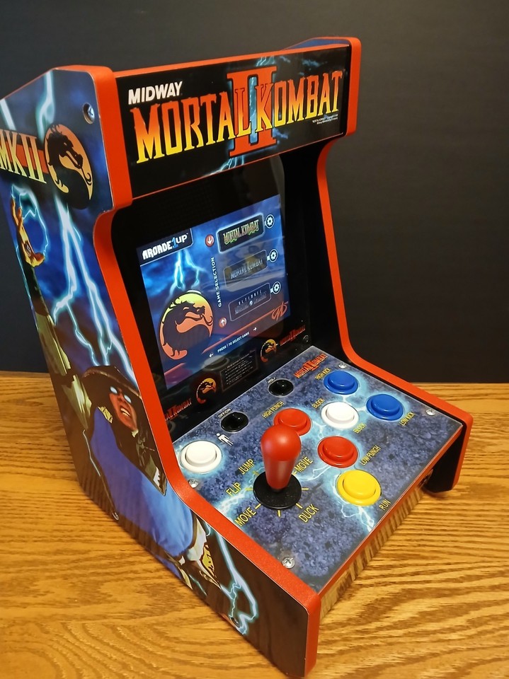 Arcade 1 Up Mortal Kombat 2 Countercade II EXCELLENT CONDITION WITH BOX ...