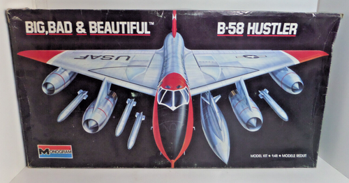 B-58 hustler 1:48 scale Monogram 5705 vintage bags sealed | eBay