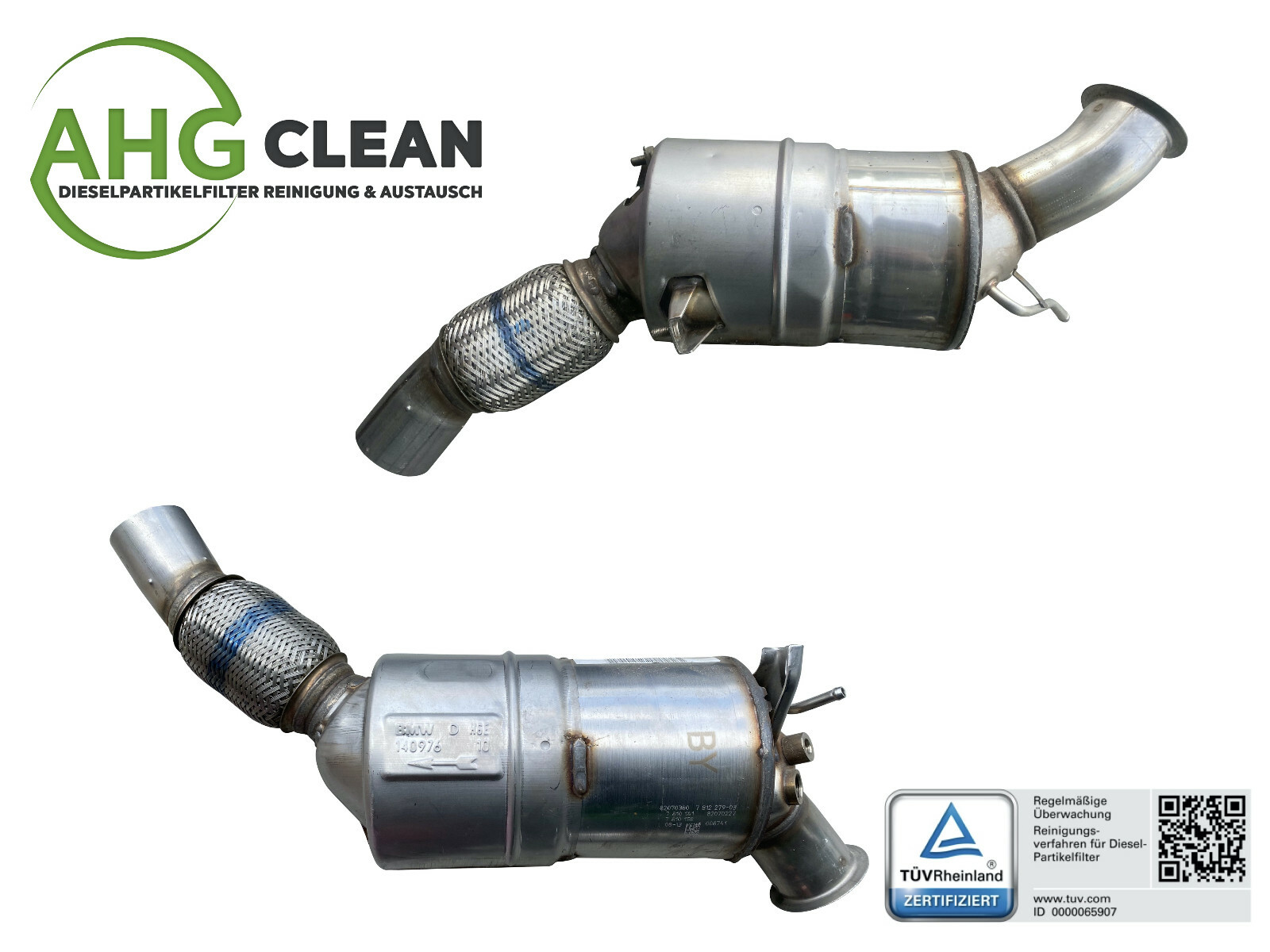Original Dieselpartikelfilter DPF BMW 320d E90 E91 E92 163 PS ...