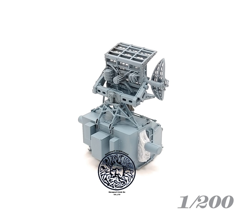 High-precision 1:200/350 MK37 Director 3/4 View USS Missouri Battleship ...