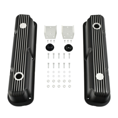 Small Block Mopar 273 318 340 360 Dodge Chrysler Valve Covers Set | eBay