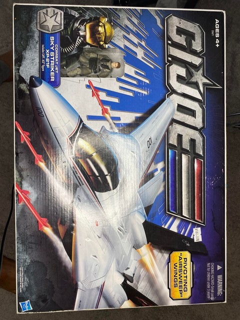 Hasbro G.I. Joe Skystriker Jet Vehicle with Pilot Figure 3.75 inch ...