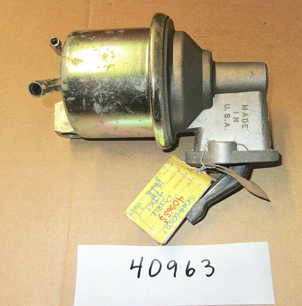 New Vintage Pierce Fuel Pump # 40963 1971 1972 1973 Chevrolet 402, 454 ...