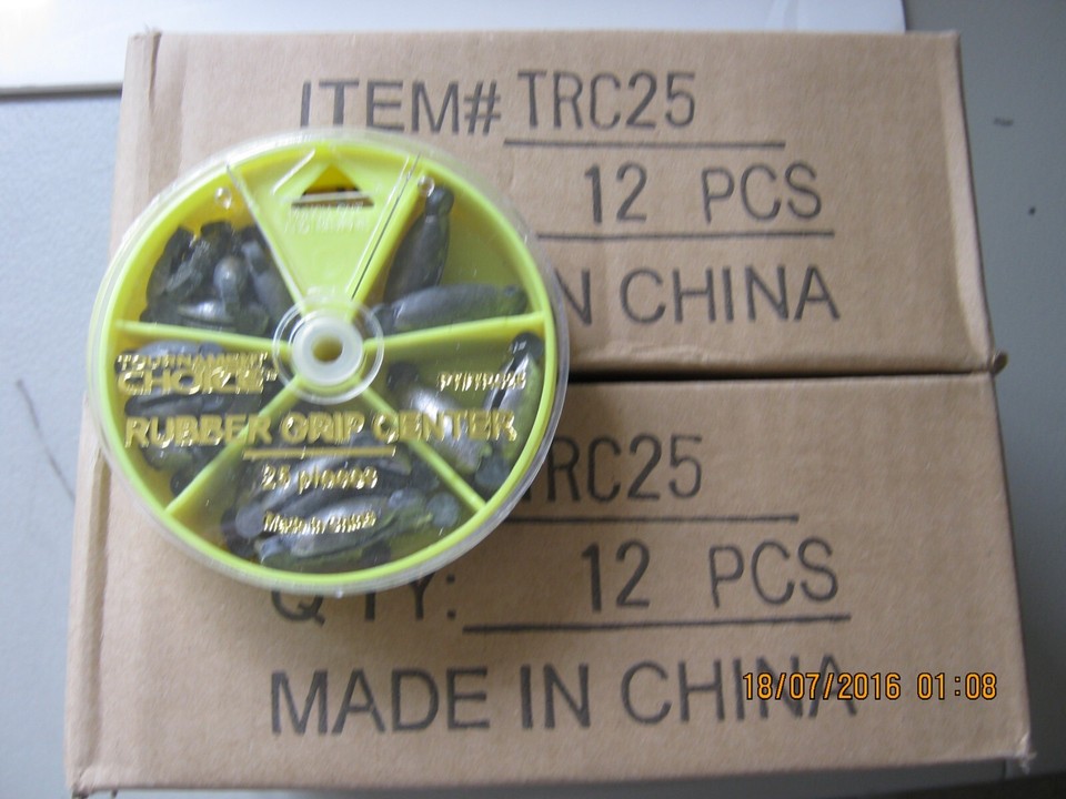 2 Eagle Claw Rubber Core Twist-Lock Dial Packs Twist on quick 50 total ...