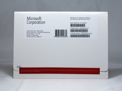 Windows 2019 Server Datacenter Edition, SB, deutsch (für bis zu 16 ...