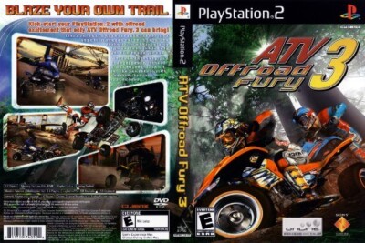 ATV Offroad Fury 3 Sony PlayStation 2 PS2 BLACK LABEL Game COMPLETE CIB ...