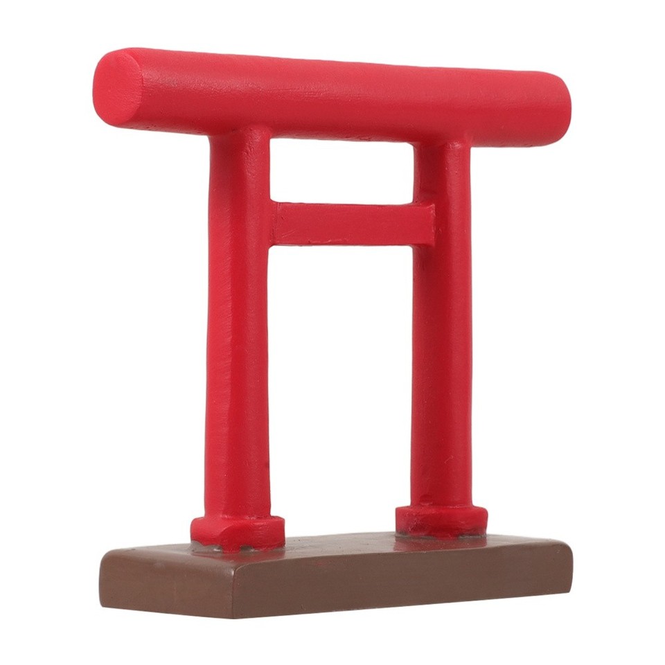 Mini Torii Gate Resin Statue Miniature Resin Torii Gate Sand Table ...