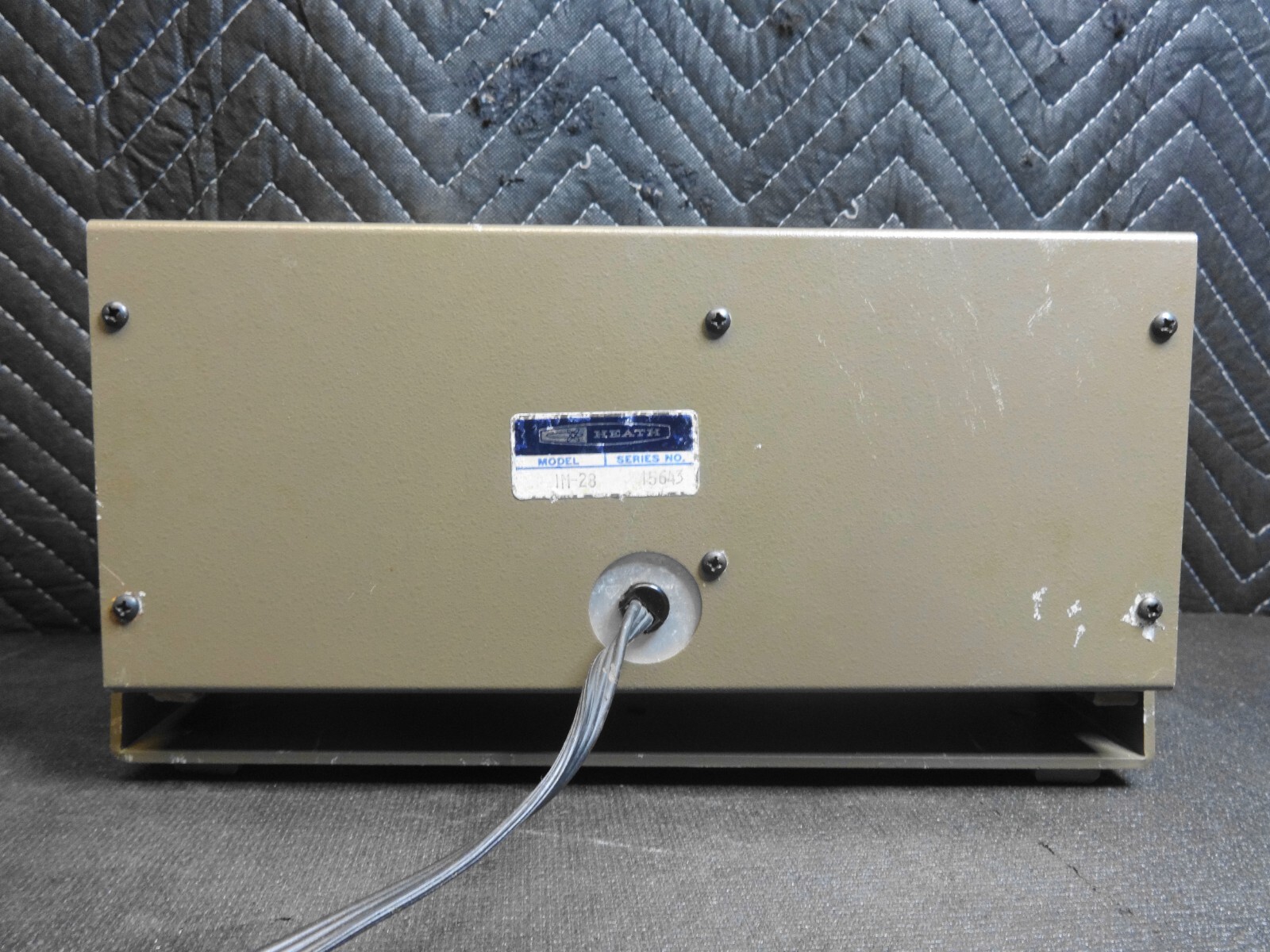 Heathkit VTVM MODEL IM-28 Vintage Vacuum Tube Voltmeter Tester w/ PK-3A ...