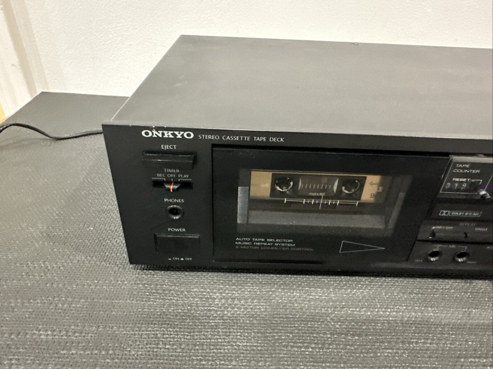 Onkyo TA-2028 Stereo Cassette Tape Deck Vintage Dolby B C Japan Made | eBay